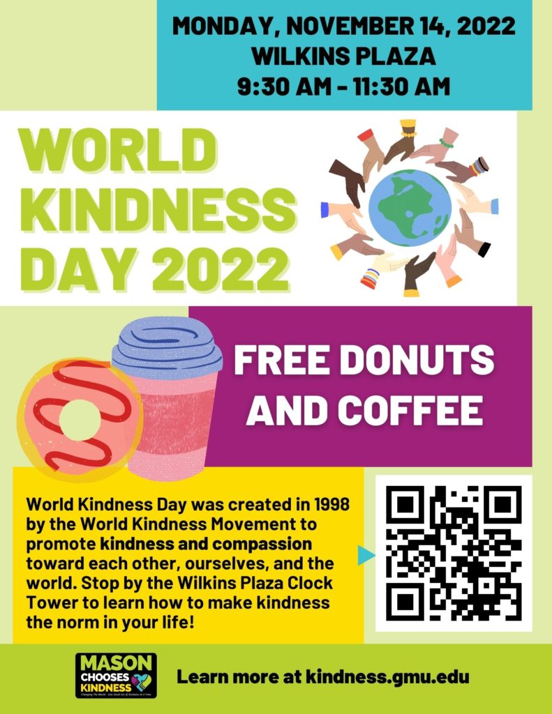 World Kindness Day 2022 - Center for the Advancement of Well-Being